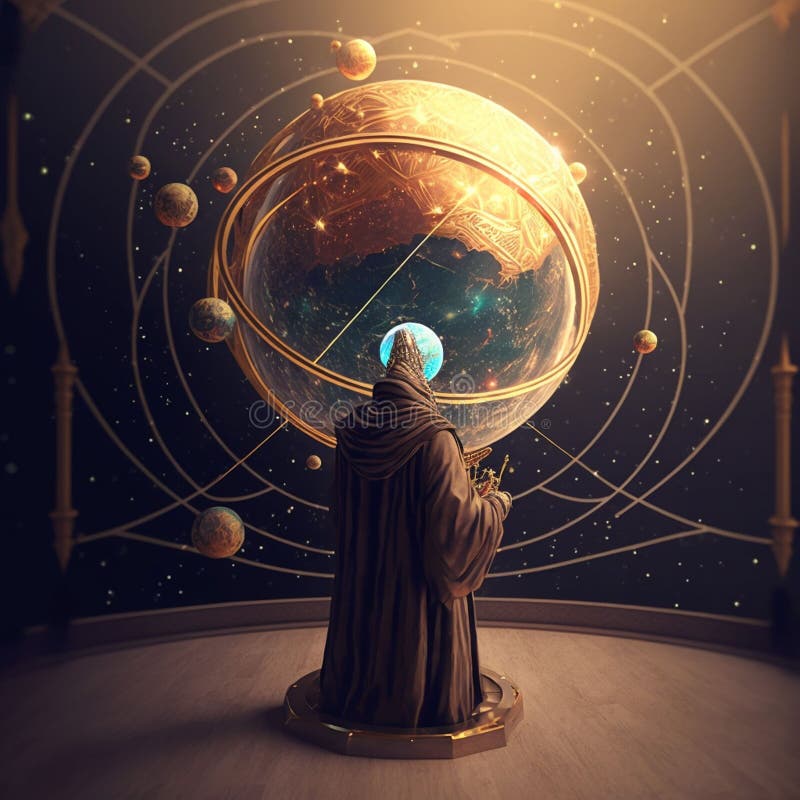 AI Generated Illustration of Human Colonizing Multiple Planets and ...