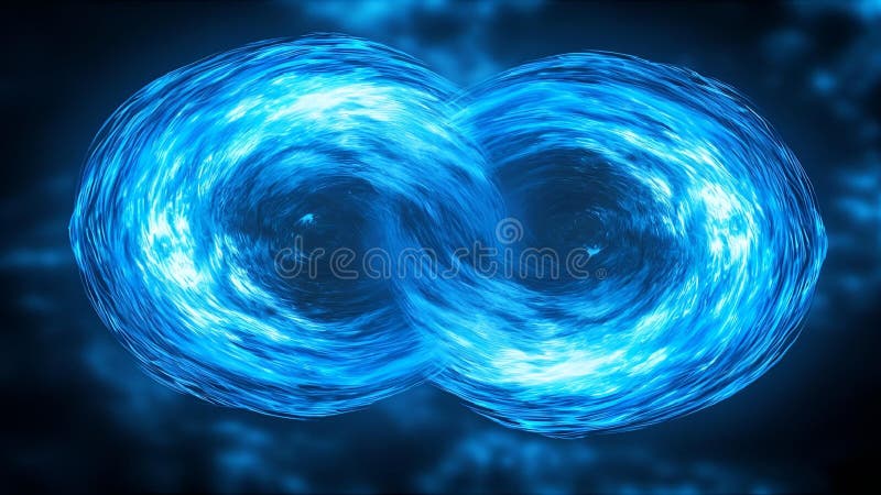 AI Generated Illustration of Hydrogen Molecule H2, Composed of Two ...