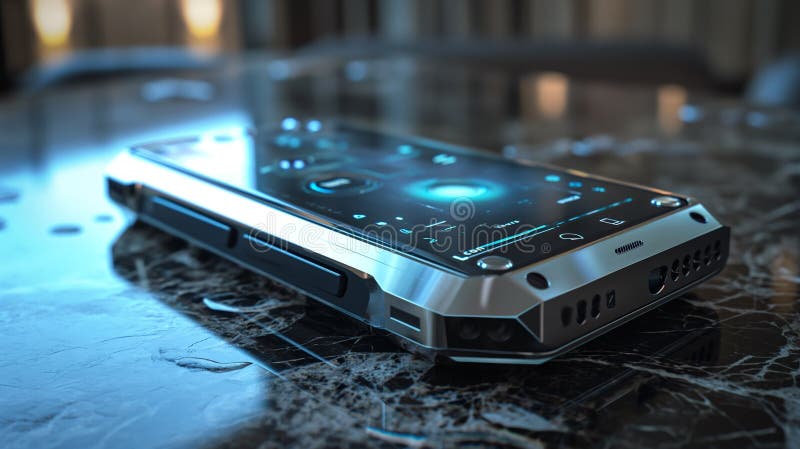 AI-generated Illustration of a Hydrogen Powered Smartphone with ...