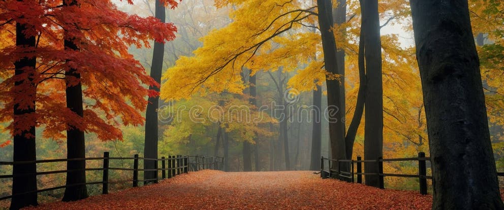 AI Generated Illustration of a Hyper-realistic Forest Scene with Scenic ...