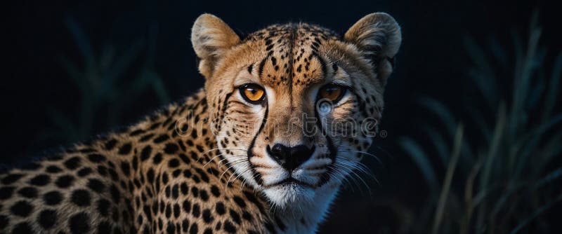AI Generated Illustration of a Hyper-realistic Photograph of a Cheetah ...