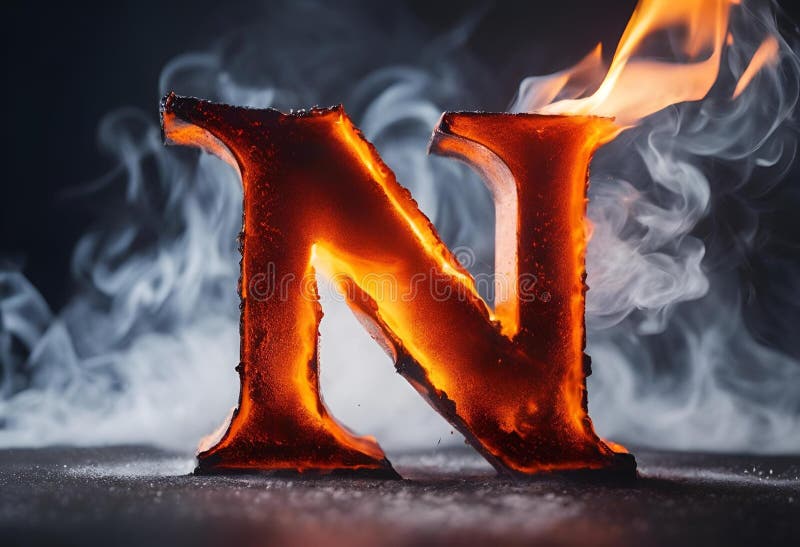 N Fire Letter Stock Illustrations – 353 N Fire Letter Stock ...