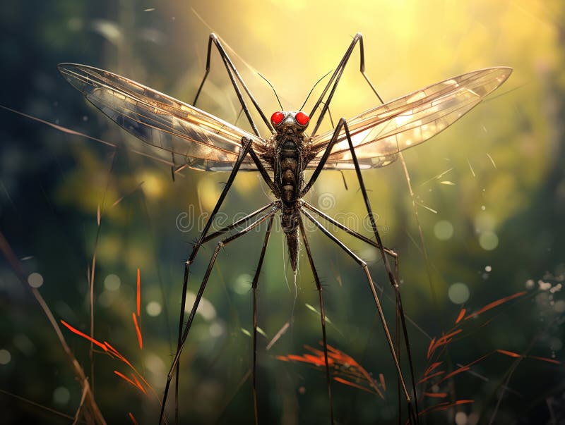 Cranefly Torso stock illustration. Illustration of legs - 294980894