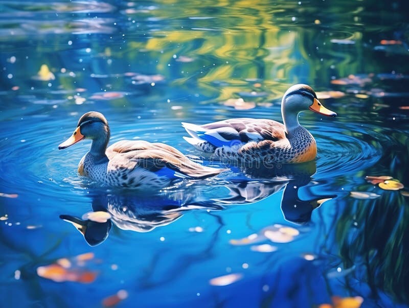 Ducks stock image. Image of creativity, duck, imagine - 294983899