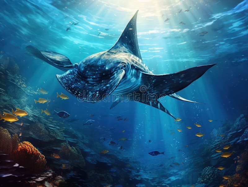 Sea devil stock illustration. Illustration of south - 294990535