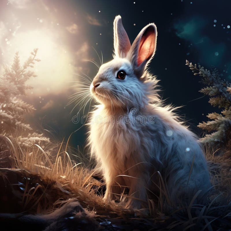 Snowshoe Hare Stock Illustrations – 220 Snowshoe Hare Stock ...