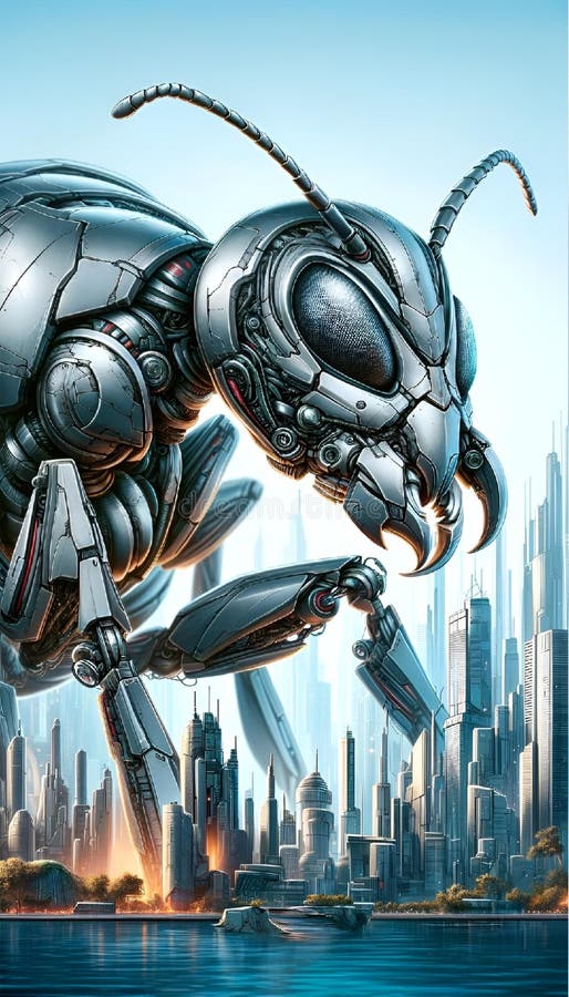Robotic Ant Stock Illustrations – 406 Robotic Ant Stock Illustrations ...