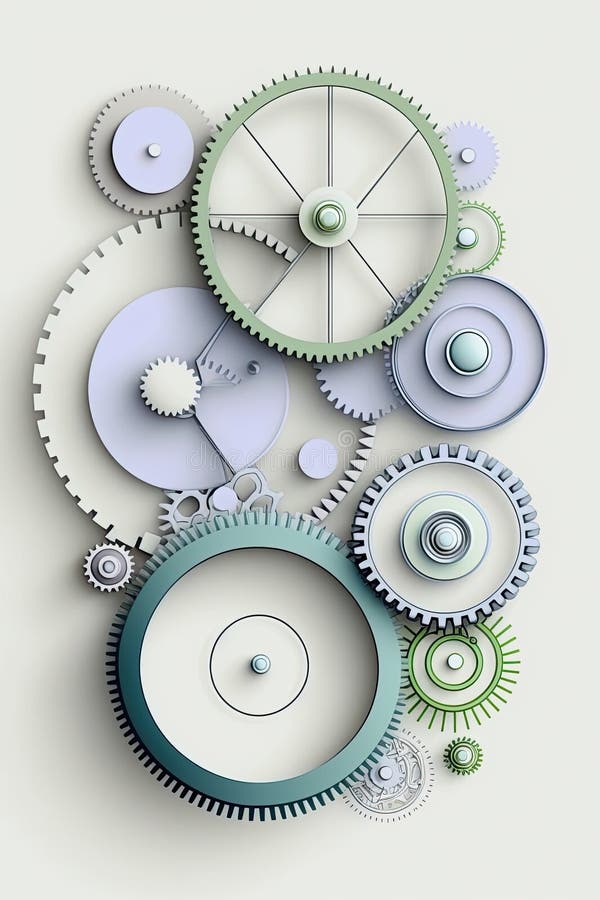 Intermeshed Gears Stock Illustrations – 88 Intermeshed Gears Stock ...