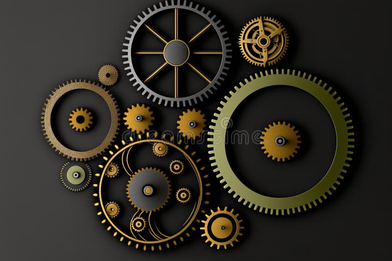 Intermeshed Gears Stock Illustrations – 41 Intermeshed Gears Stock ...