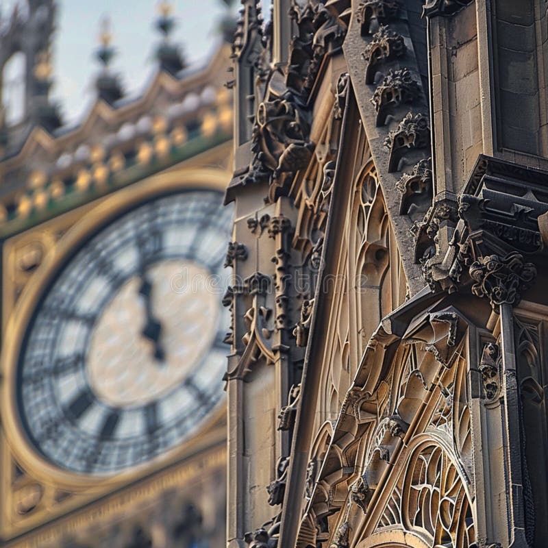 AI-generated Illustration of Intricate Architectural Details with Big ...