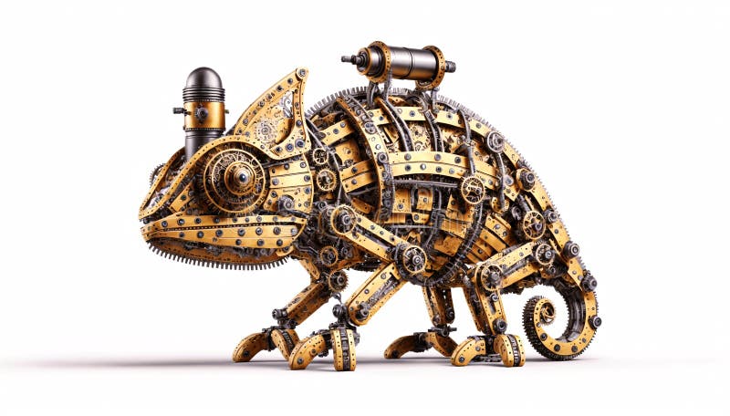 AI Generated Illustration of an Intricate and Captivating Mechanical ...