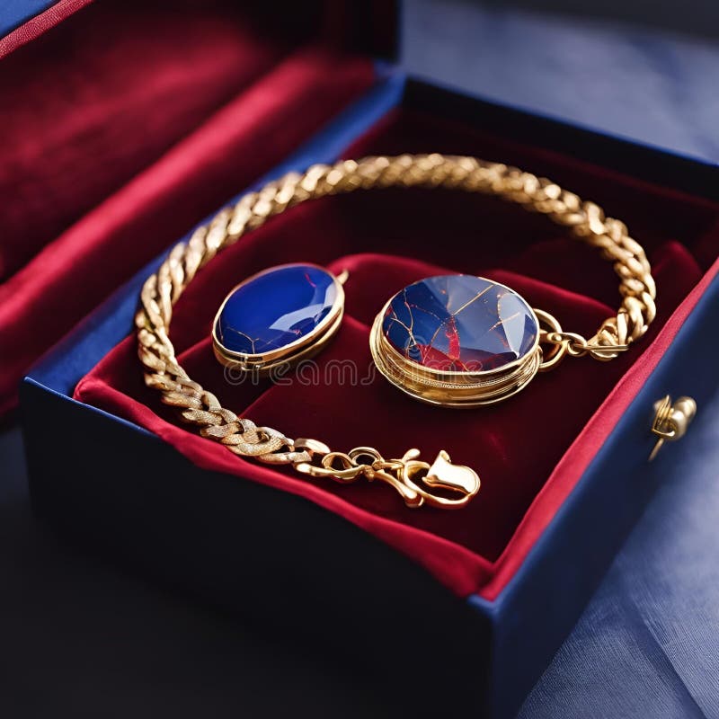 AI Generated Illustration of Kintsugi Bracelet Stock Illustration ...