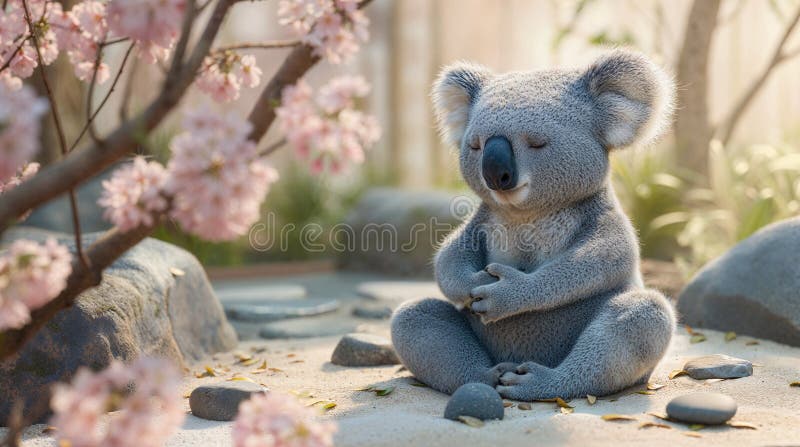 Koala Meditating Stock Photos - Free & Royalty-Free Stock Photos from ...