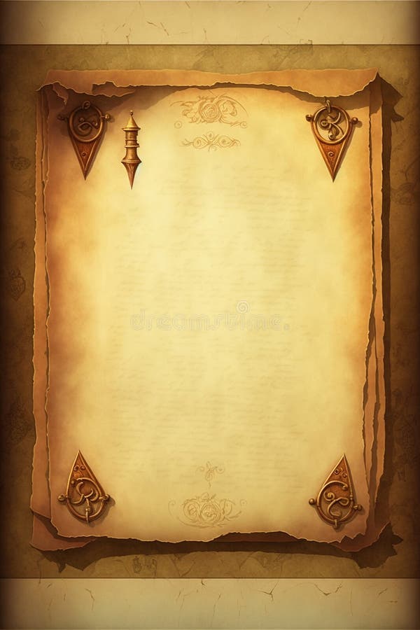 Medieval Paper Texture 010 - AI Generated Illustration Stock ...