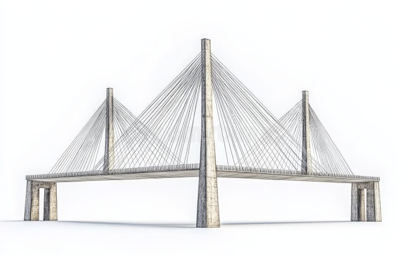 Cable Stayed Bridge Diagram