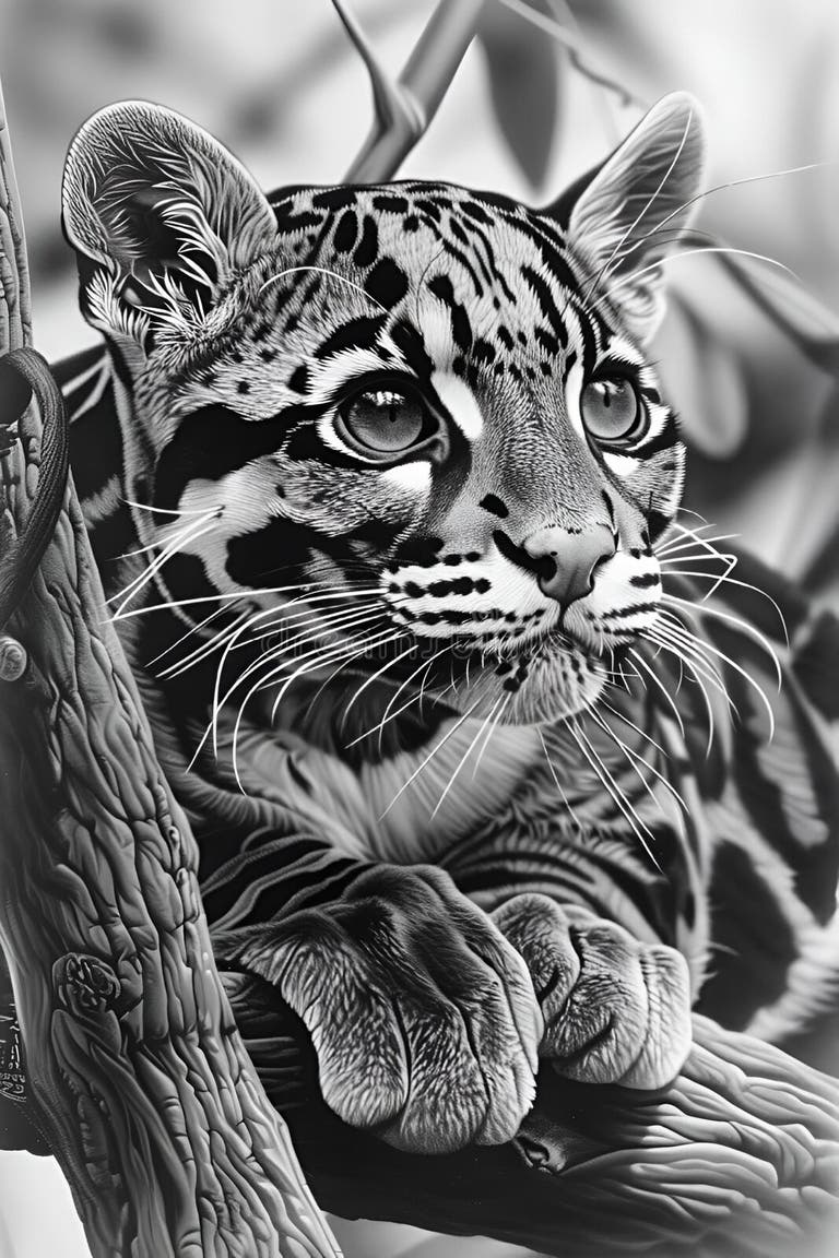 Clouded Cat Stock Illustrations – 255 Clouded Cat Stock Illustrations ...