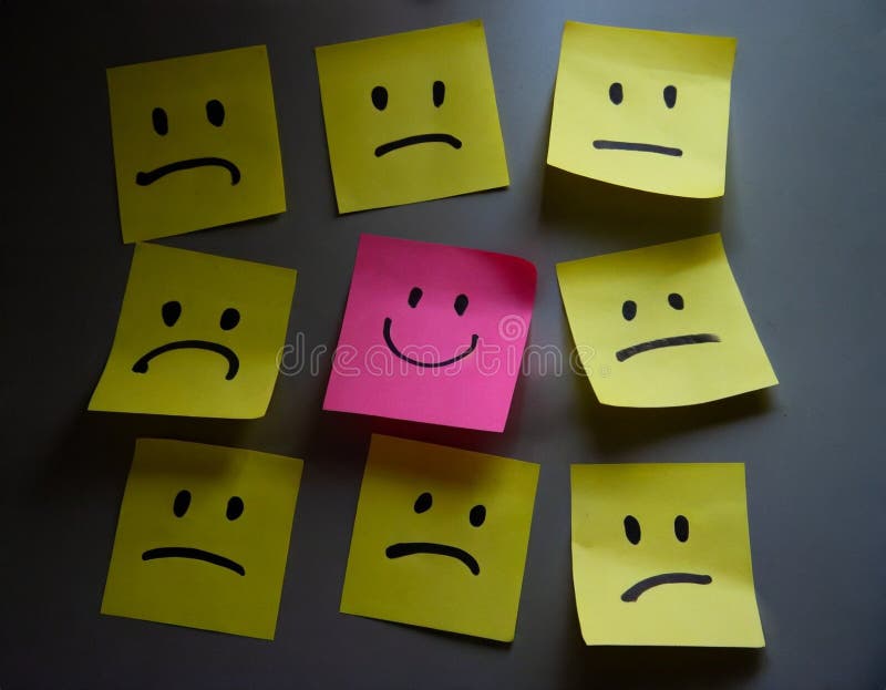 AI Generated Illustration of Multi-colored Post-it Notes with a Variety ...