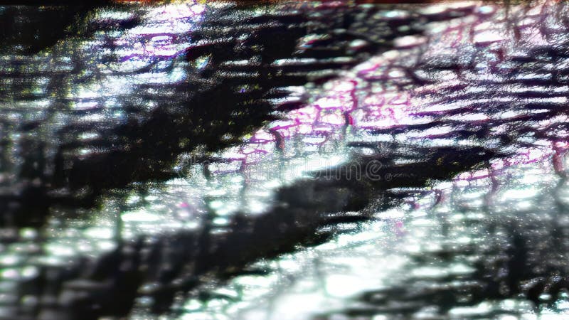 AI Generated Illustration of Multicolored Glitch Effect Background with ...