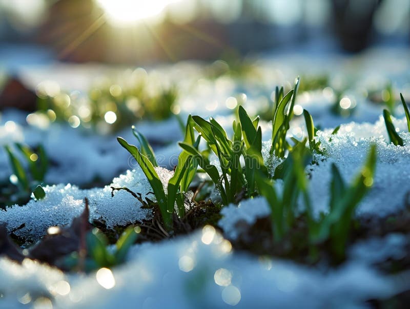 New growth every spring stock illustration. Illustration of plants ...