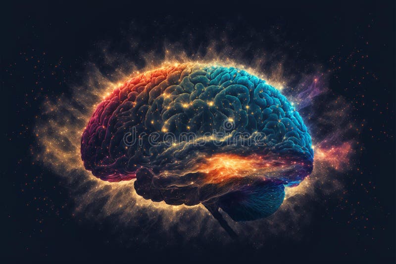 AI-generated Illustration of a Nuclear Explosion with Smokes, in a ...