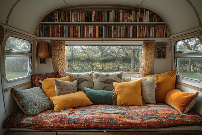 AI-generated Illustration of an Old School Bus Transformed into a ...