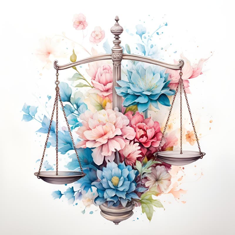 An Intricate Floral Painting with Scale Scales As the Top Panel Stock ...