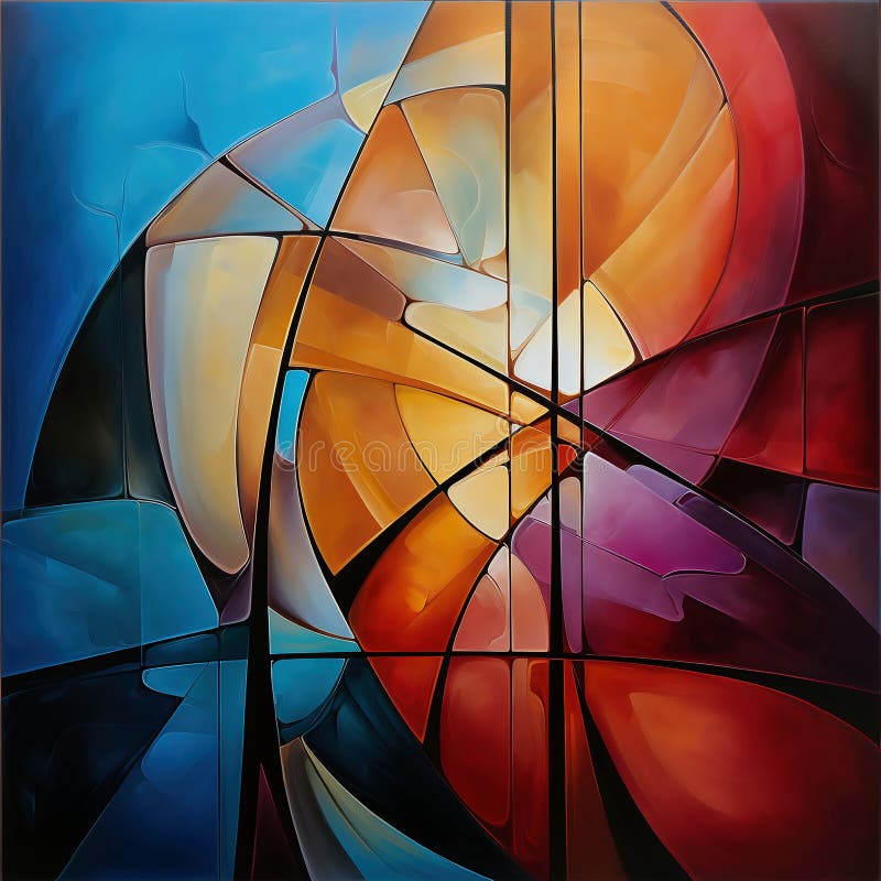 AI Generated Illustration of a Painting with Visual Characteristics of ...