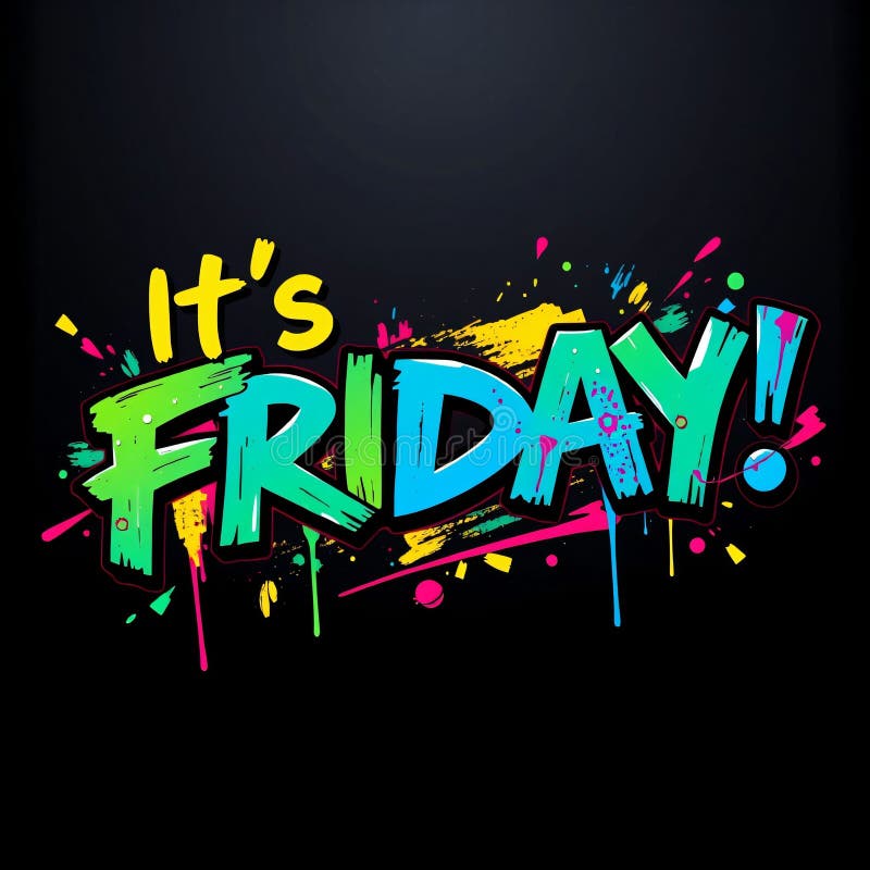 AI-generated Friday Illustration Stock Illustration - Illustration of ...