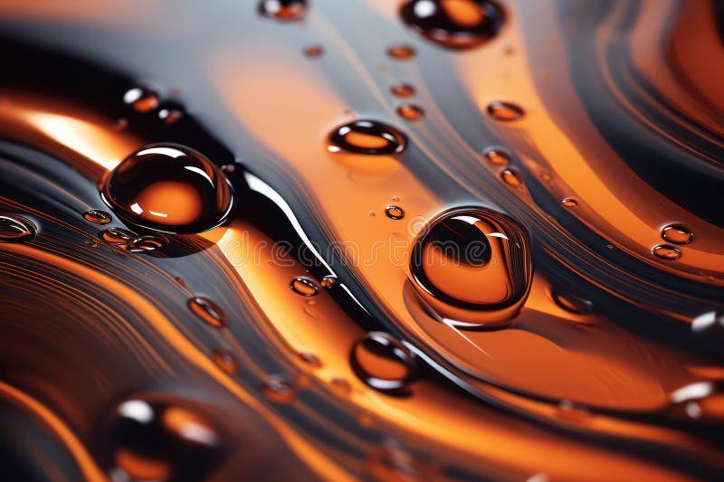 AI Generated Illustration of a Pool of Bright Red Liquid Stock ...