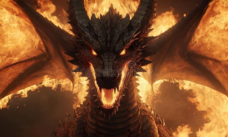 AI Generated Illustration of a Pure Evil Will Burn in Hell Forever ...