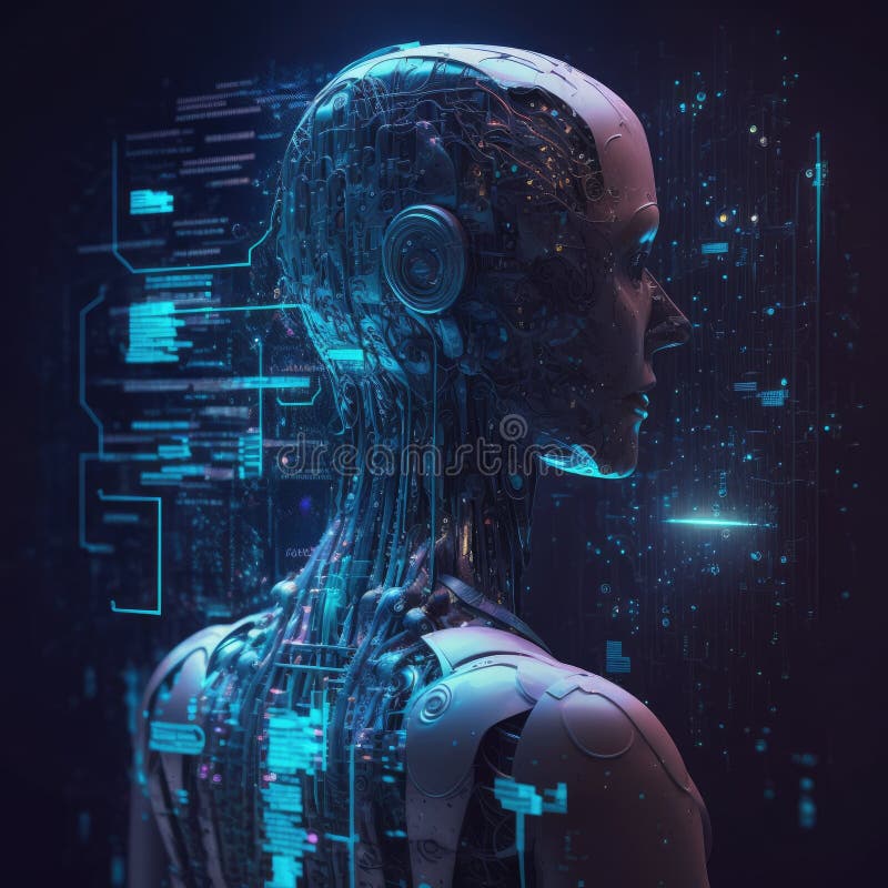 Mechanism of Artificial Intelligence Stock Illustration - Illustration ... Mechanism of Artificial Intelligence Stock Illustration - Illustration ...