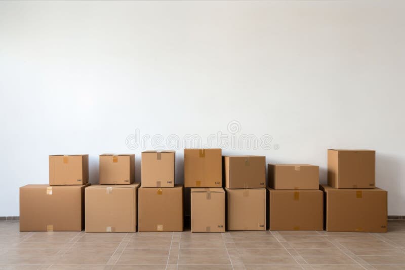 AI-generated Illustration of a Room with an Organized Display of ...