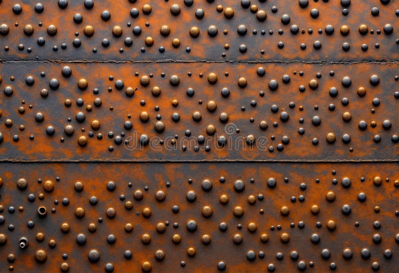 AI Generated Illustration of Rusty Metal Texture Stock Photo - Image of ...