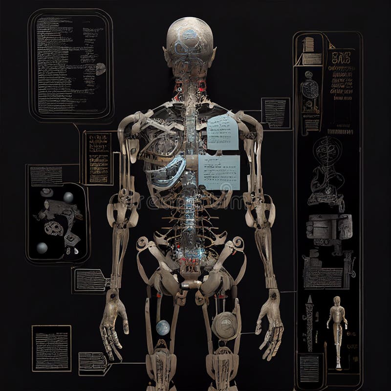 Skeletal Robot Stock Illustrations – 55 Skeletal Robot Stock ...