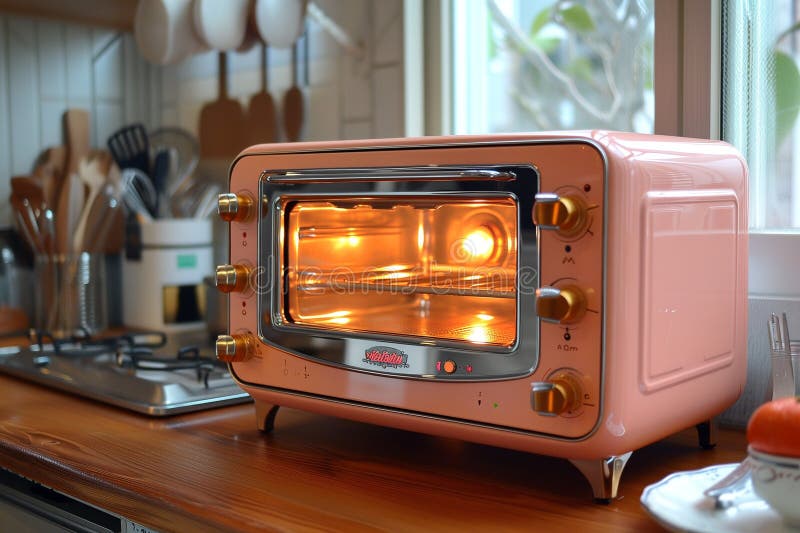 AI Generated Illustration of a Sleek and Modern Oven Stock Photo ...