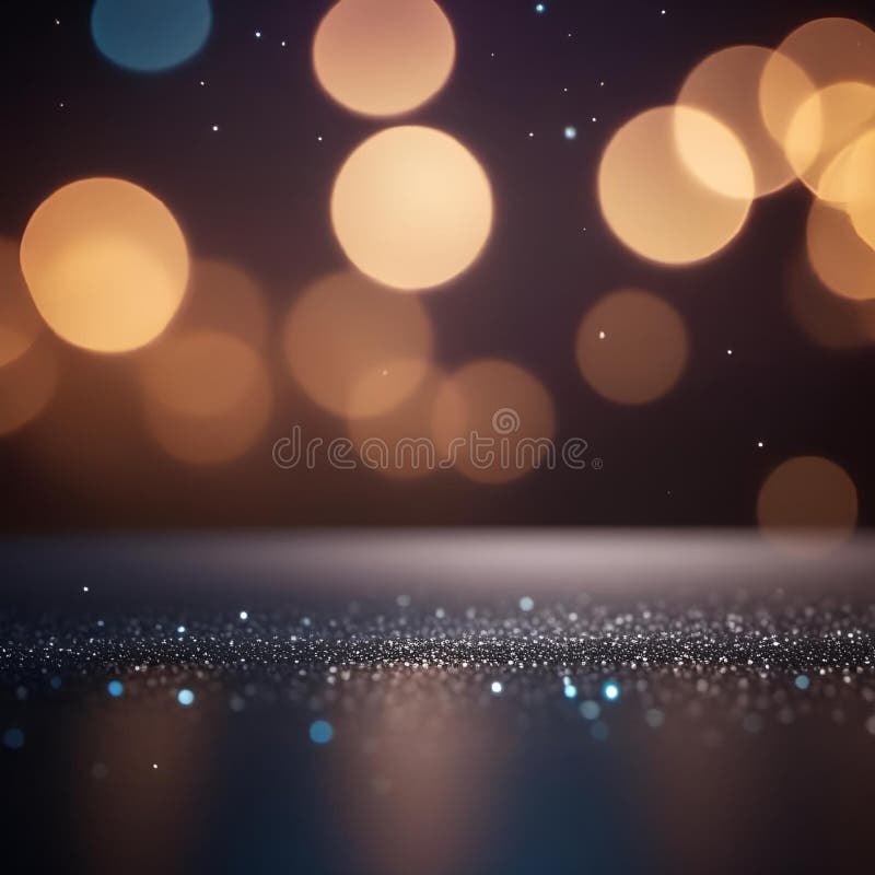 AI Generated Illustration of Sparkling Bubbles Illuminated with Diamond ...