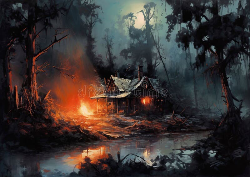 Haunted Setting Stock Illustrations – 931 Haunted Setting Stock ...