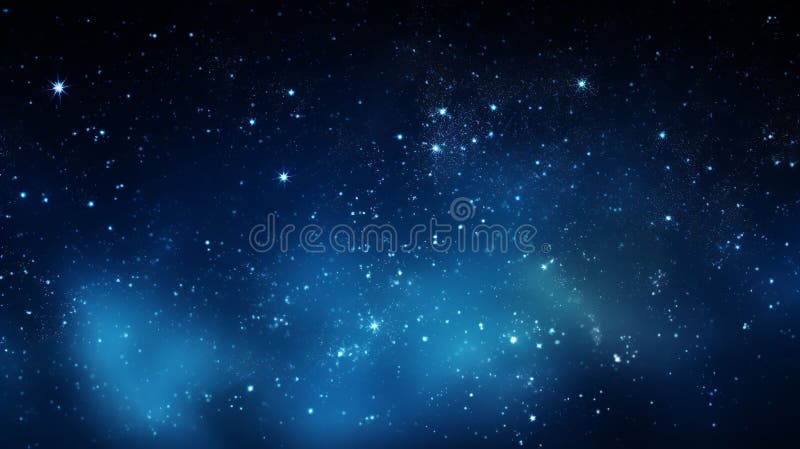 AI Generated Illustration of a Stunning View of a Star-studded Night ...