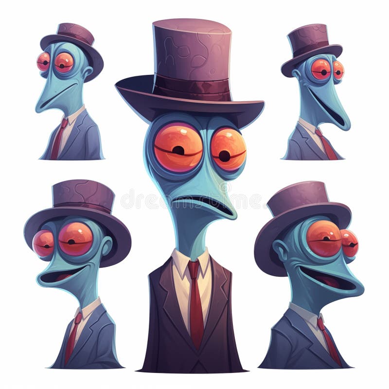 AI Generated Illustration of a Taenia Tapeworm Stock Illustration ...