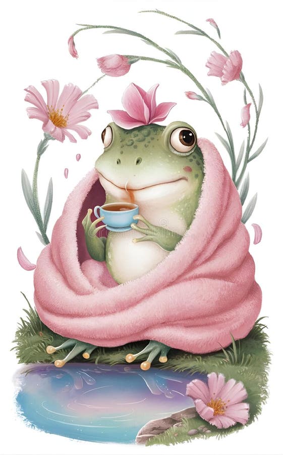 Sipping Frog Stock Illustrations – 9 Sipping Frog Stock Illustrations ...
