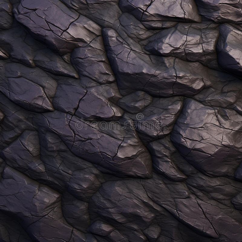 AI Generated Illustration of a Texture of a Rock Stock Illustration ...