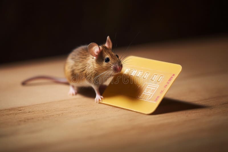 Mouse and Cat Stealing Food, Cartoon Vector Illustration Stock Vector ...