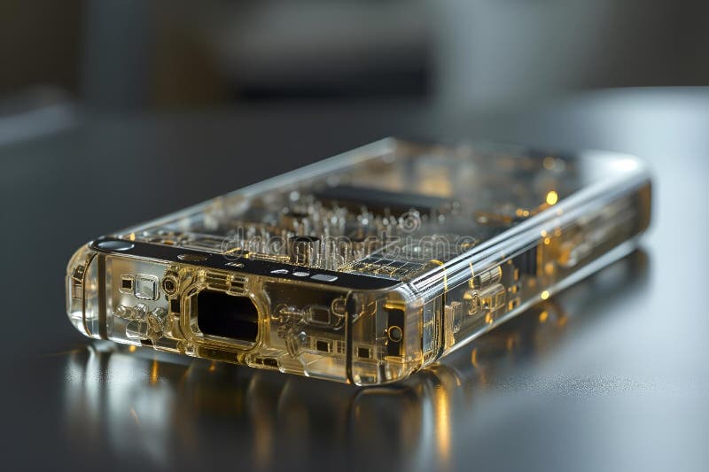 AI-generated Illustration of a Transparent Storage Container Filled ...