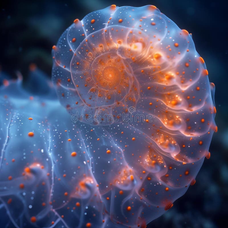 AI Generated Illustration of an Underwater Scene Featuring Sea ...