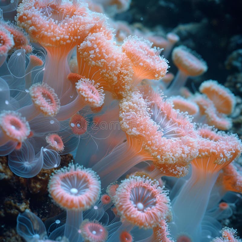 AI Generated Illustration of an Underwater Scene Featuring Sea ...