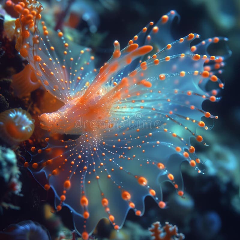 AI Generated Illustration of an Underwater Scene Featuring Sea ...