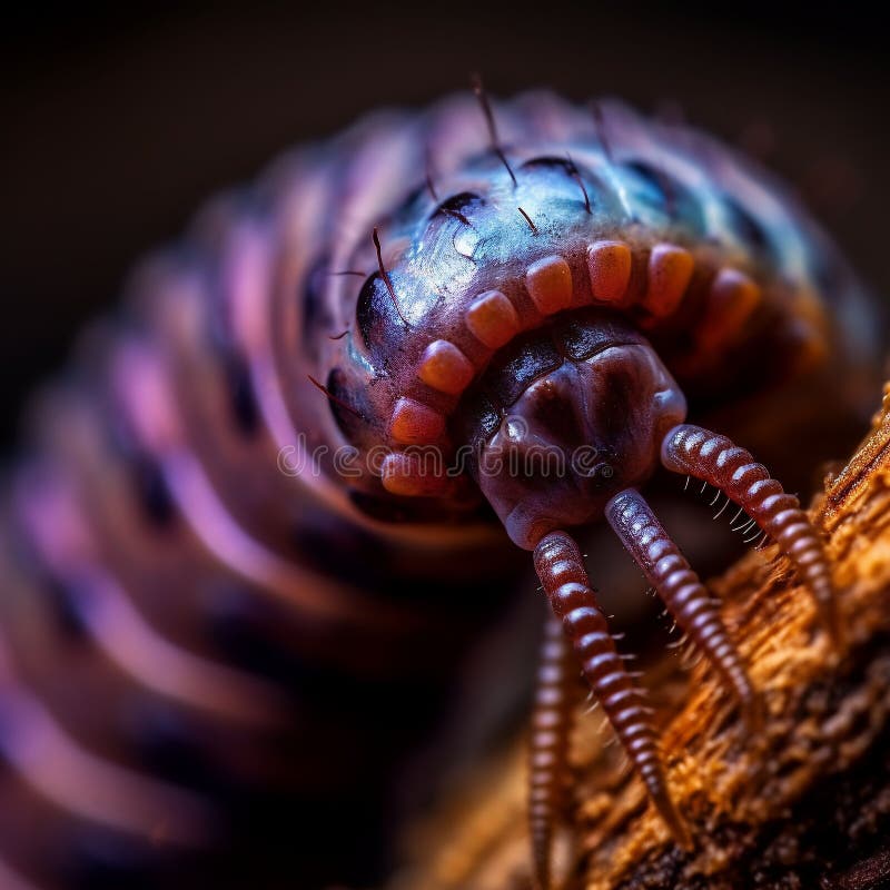 AI Generated Illustration of an Unusual Insect on a Branch of a Tree in ...