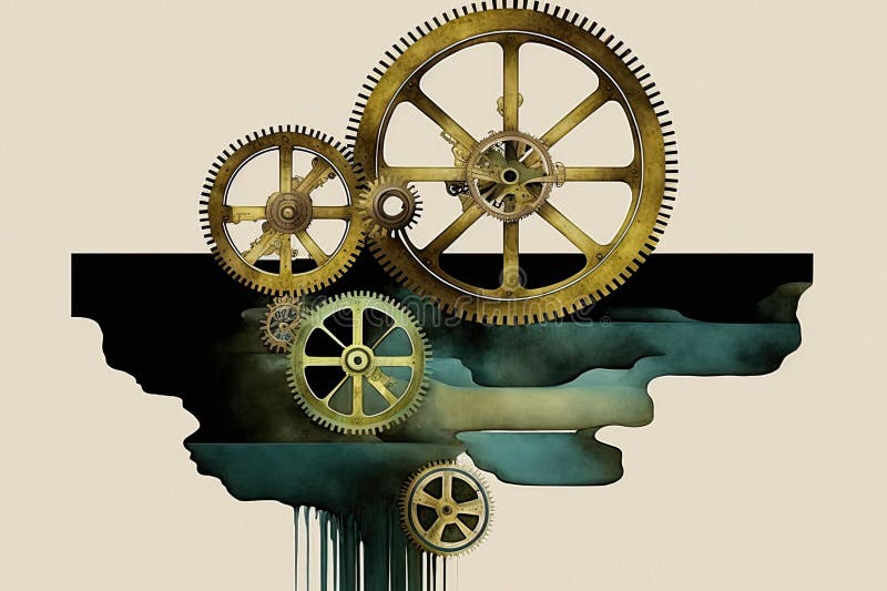 Intermeshed Gears Stock Illustrations – 88 Intermeshed Gears Stock ...