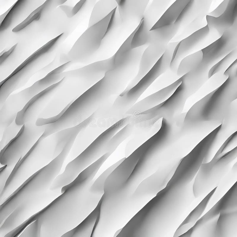Ai Generated Illustration Of A White Abstract Texture Pattern Designed