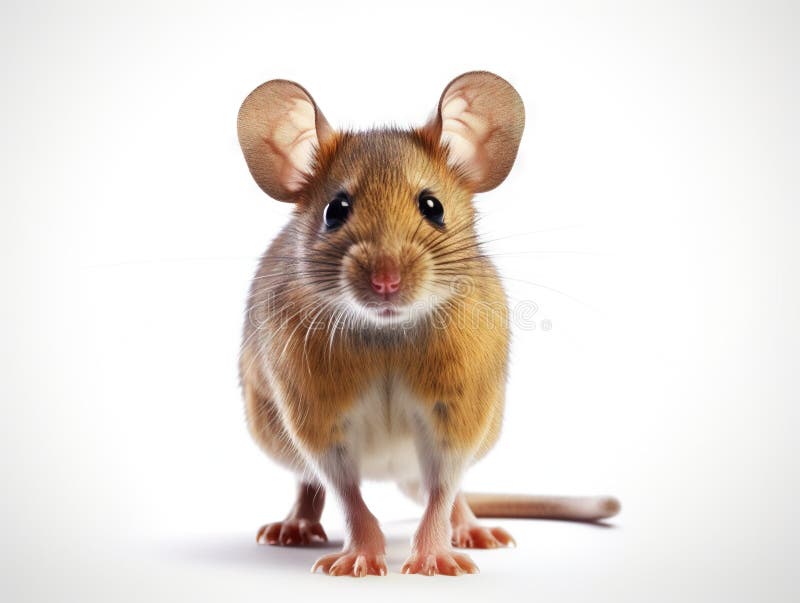 Ai Generated Illustration Wildlife Concept of Field Mouse (clipping ...